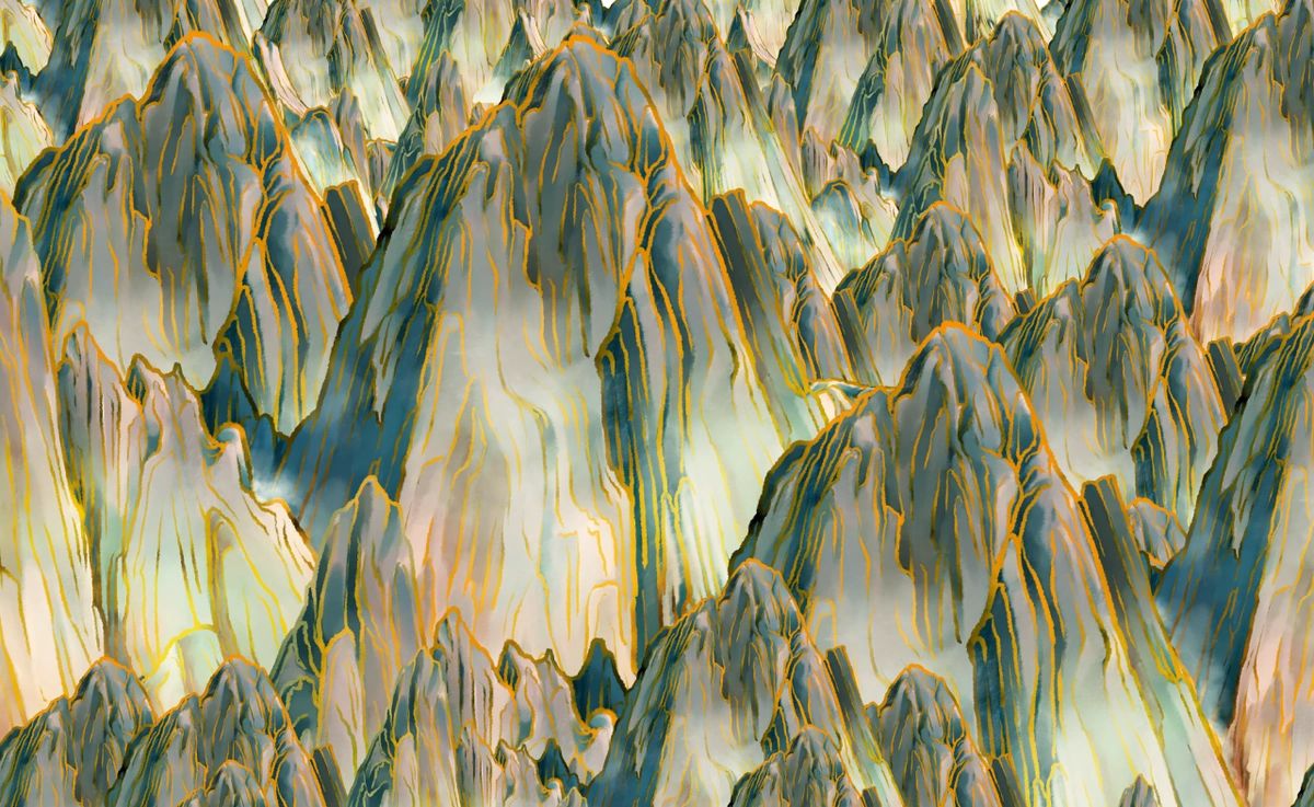 Mountain good for Eastern style 1 (Type 2)