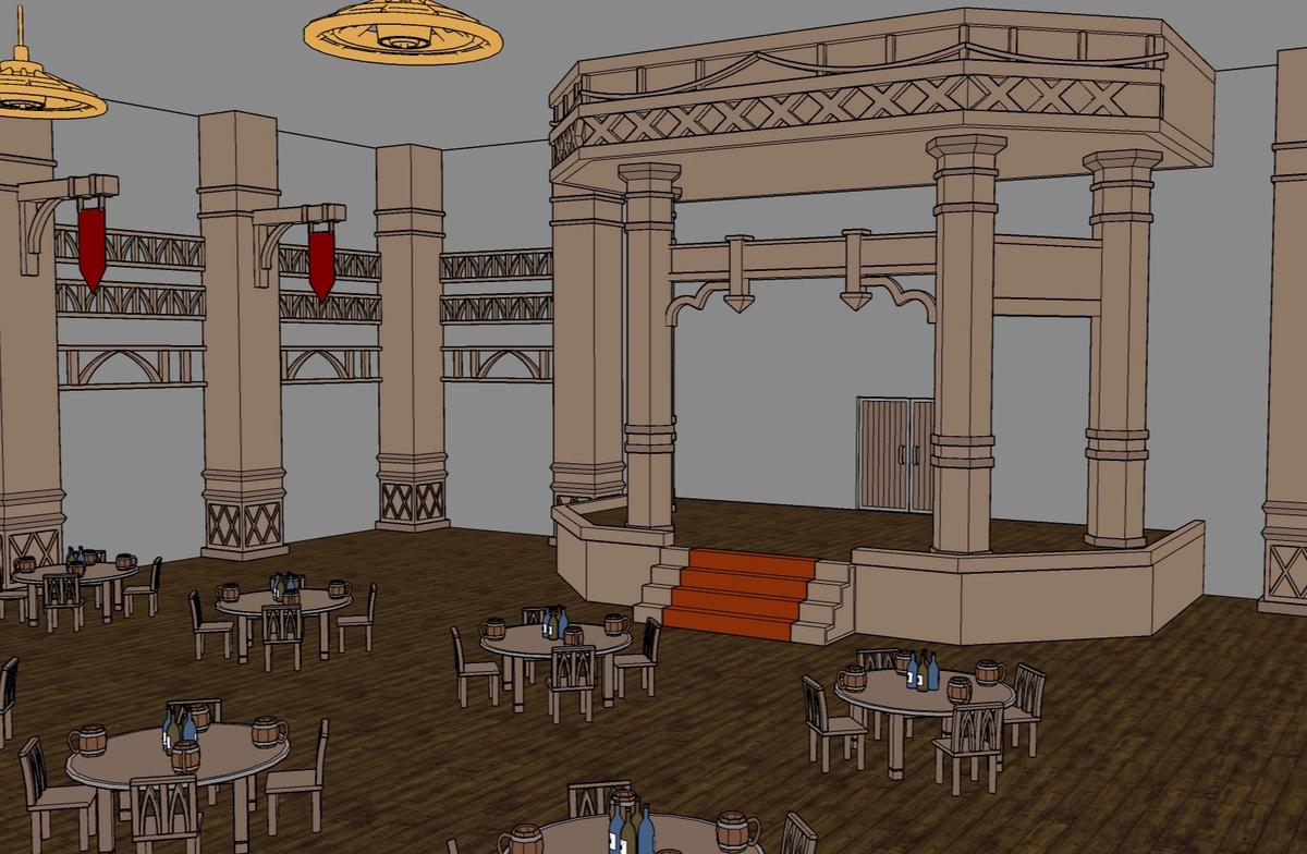 Pub with a stage