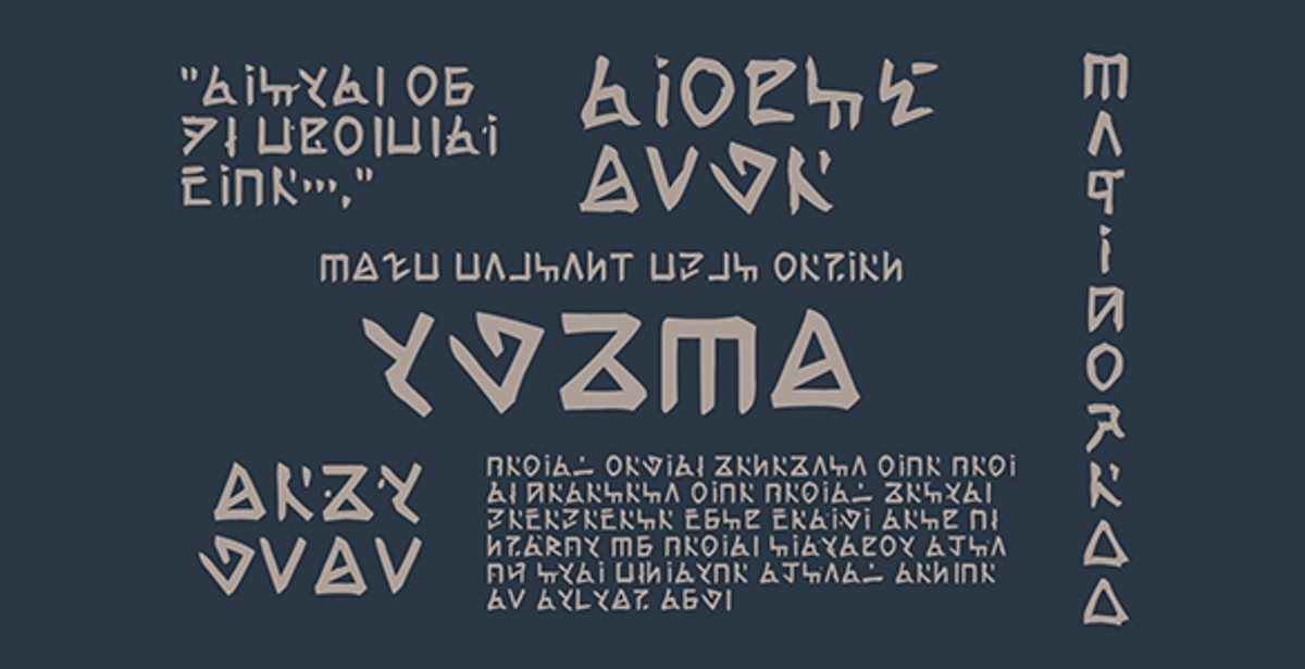 Fantasy Text Font - Torma (Basic)
