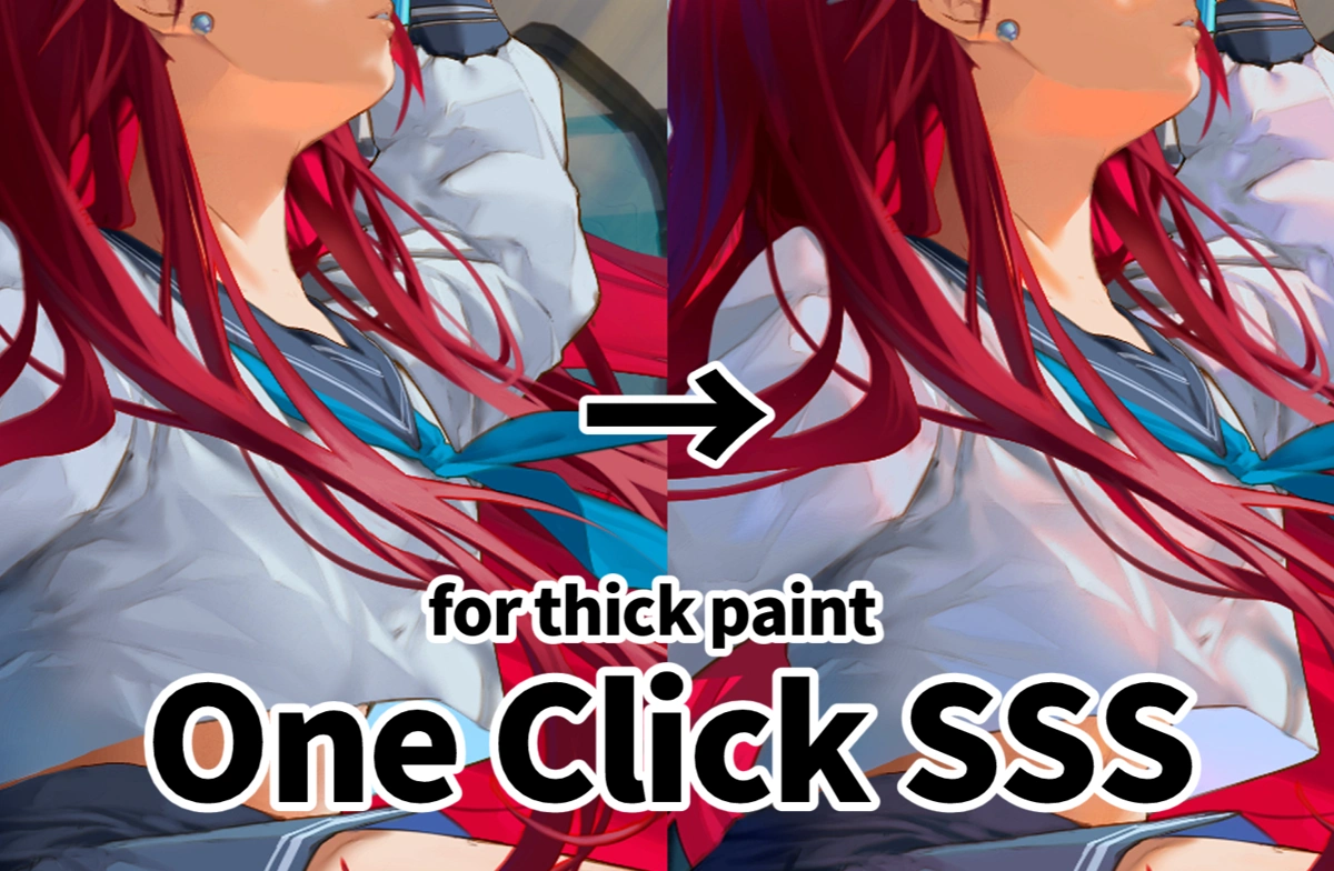 CSP One-Click Thick Paint Effect