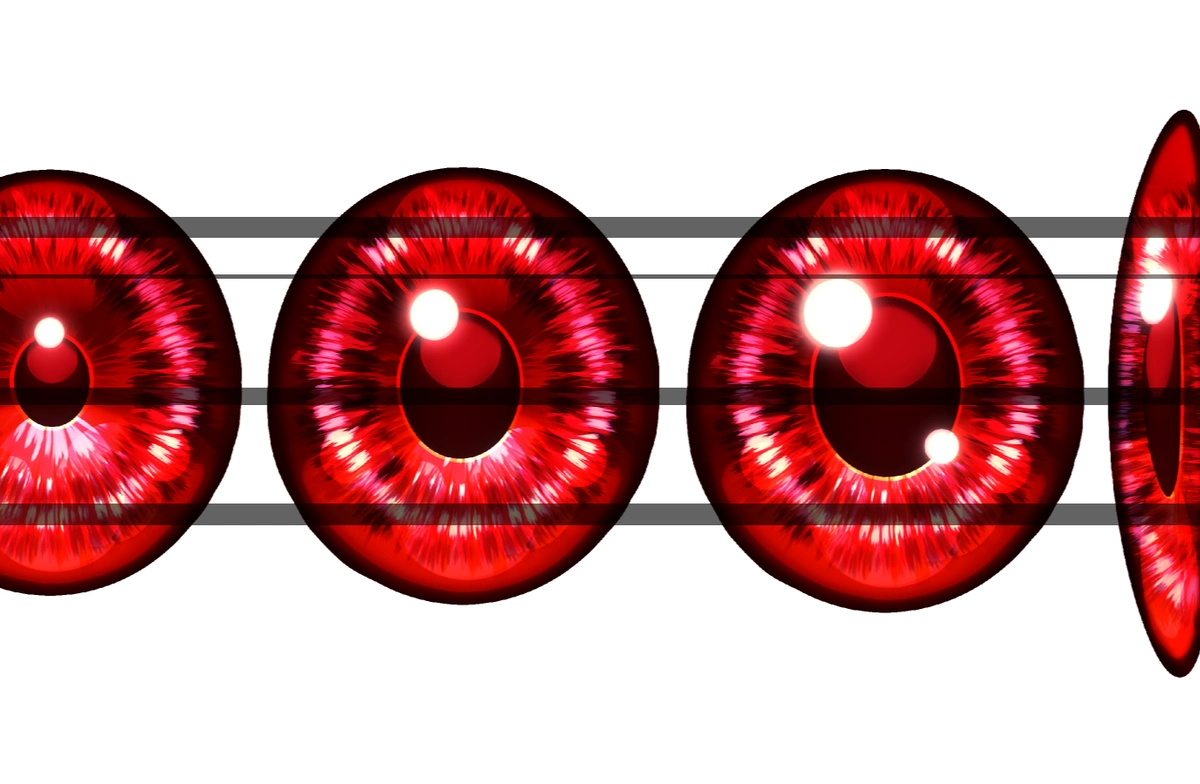 Stunning Crimson Eyes