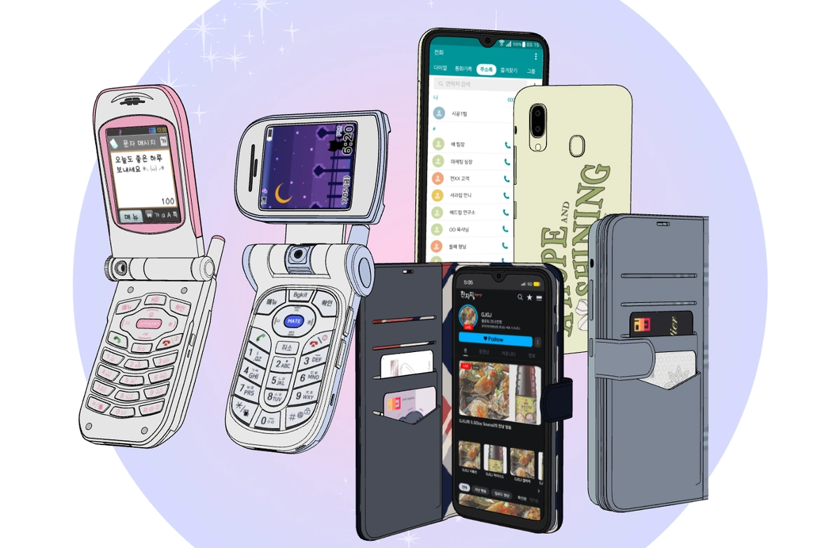 Old Phone Set 01 (Sunhwa material)