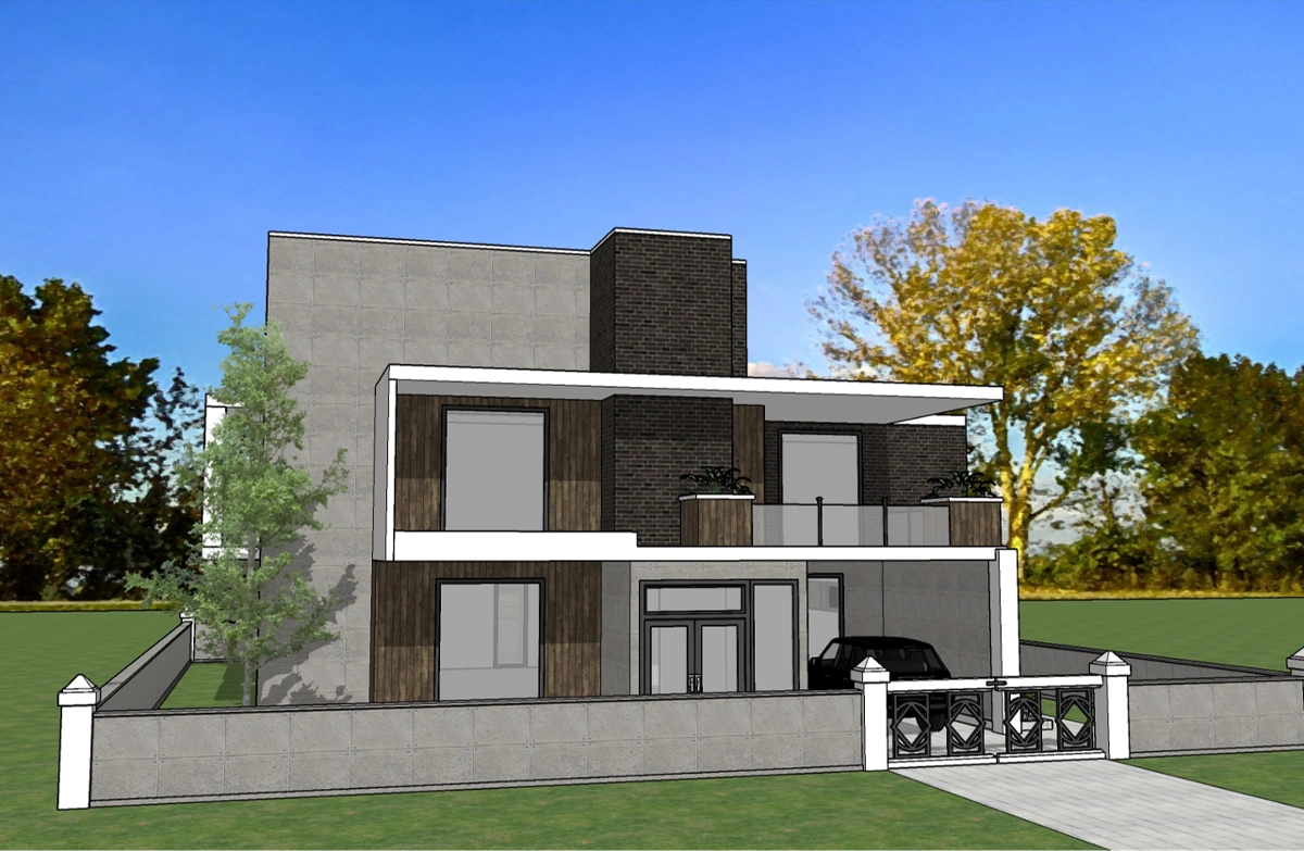 Villa-type house