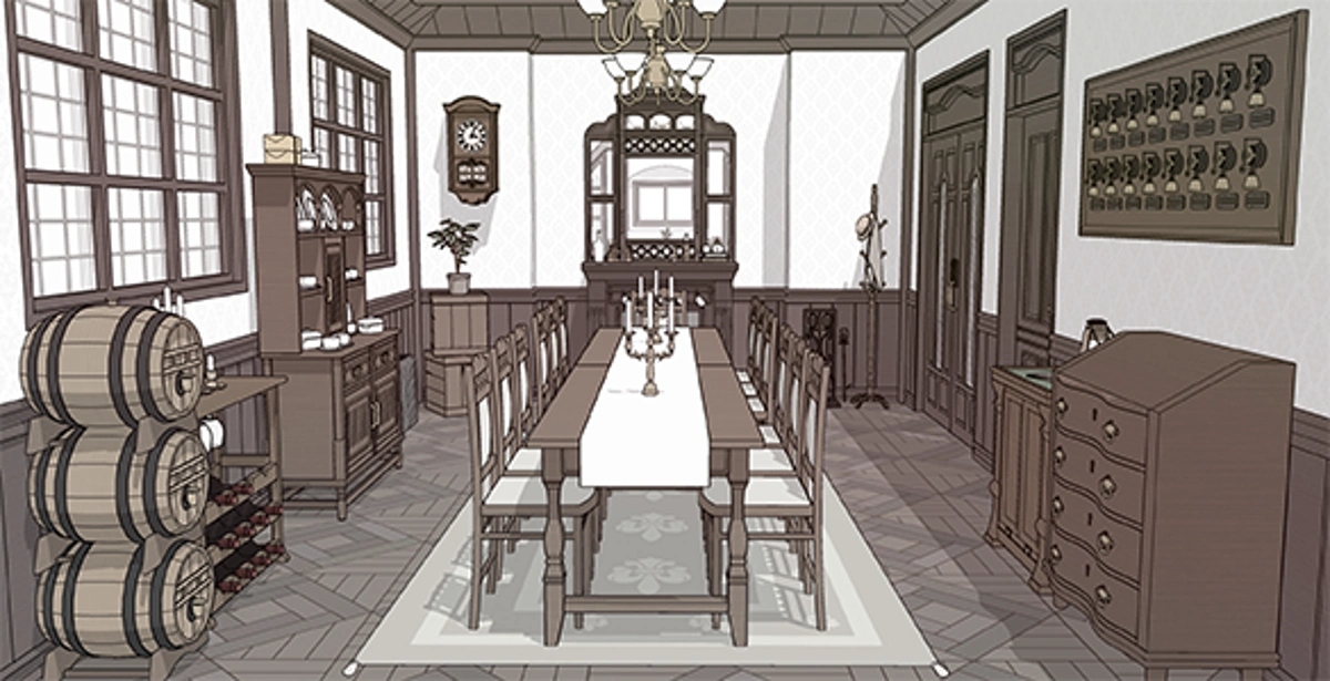 19th Century Servants' Spaces - Hall