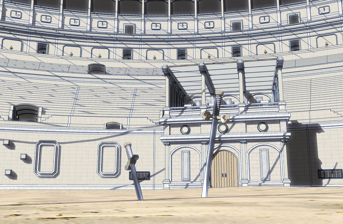 Arena of the gladiator