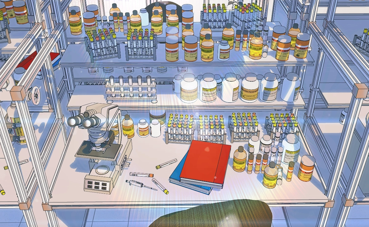 single-background genetic identification room