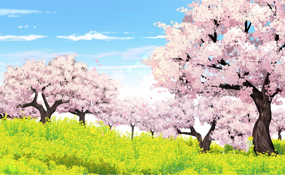 Trees, flowers, grass Jeju natural objects [2D brush]