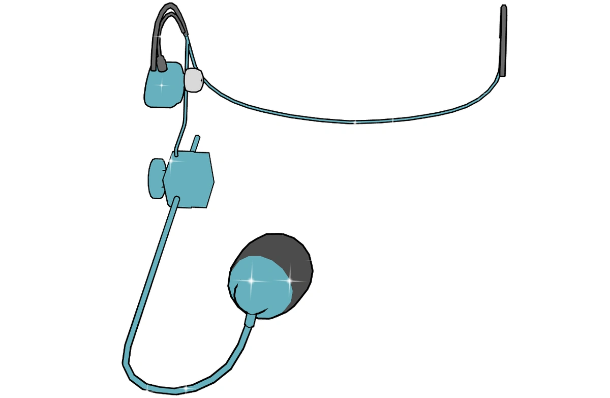 Idol head microphone and in-ear