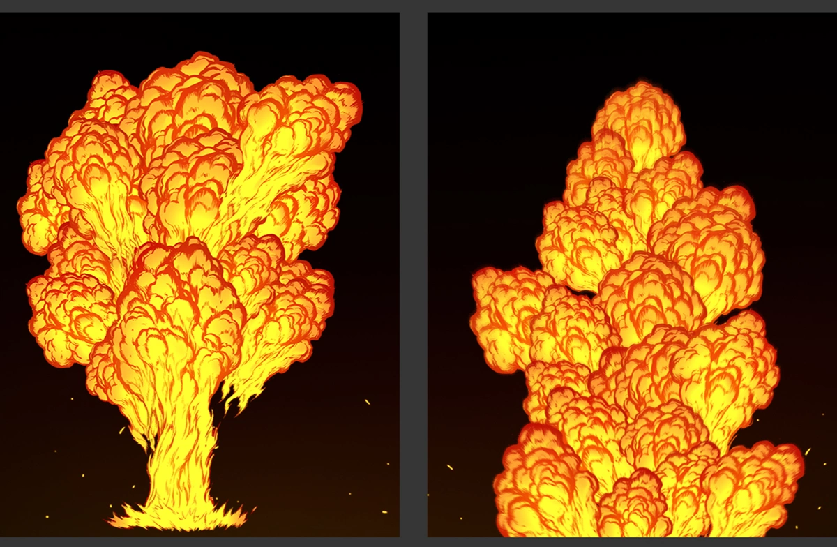 Explosion Combo Brush