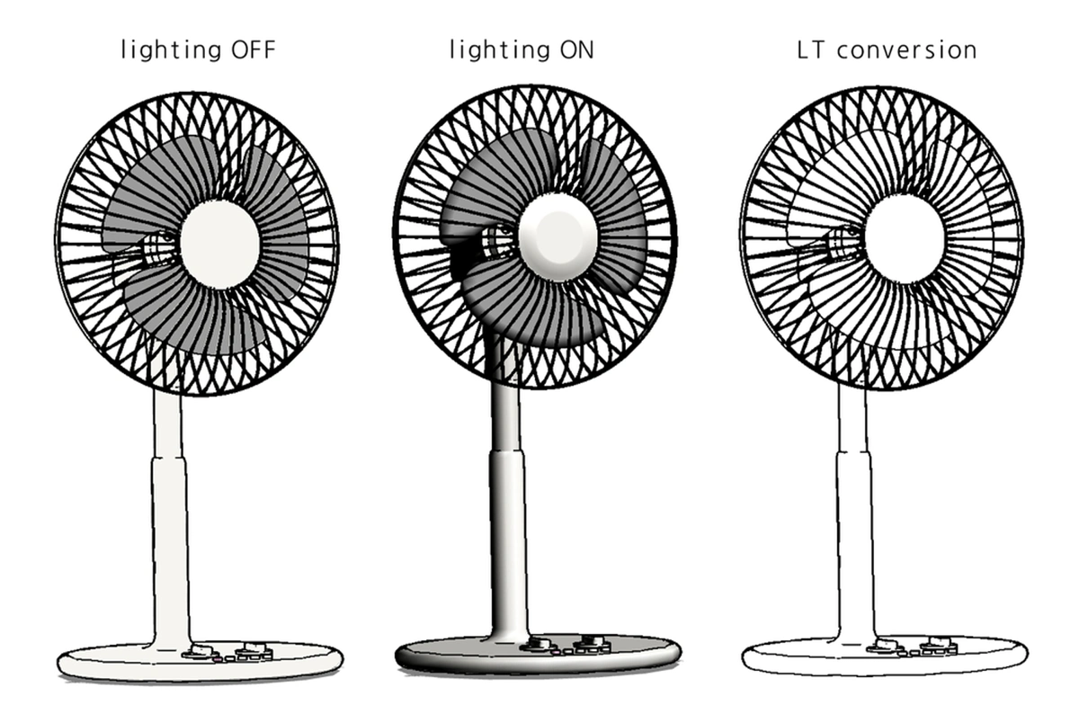 an electric fan