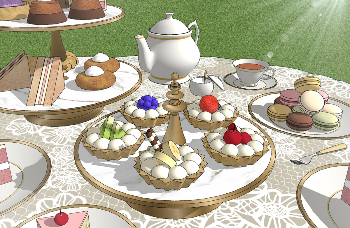 Romance Fantasy Desserts & Tea