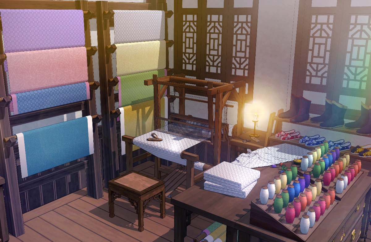 Martial Arts Commercial Interior Background_Silk House