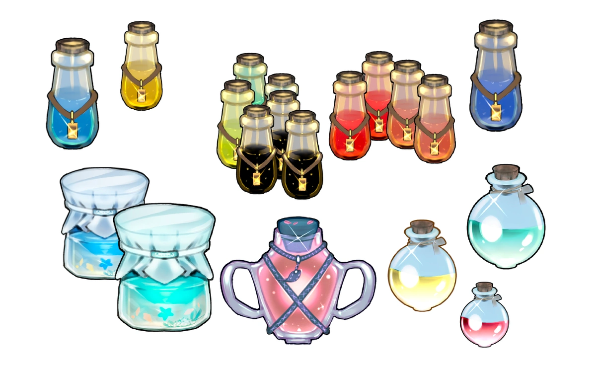 Potion Glass Bottle Brush