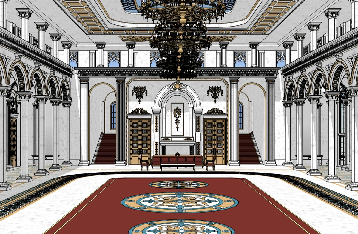 Great Temple - Banquet Hall