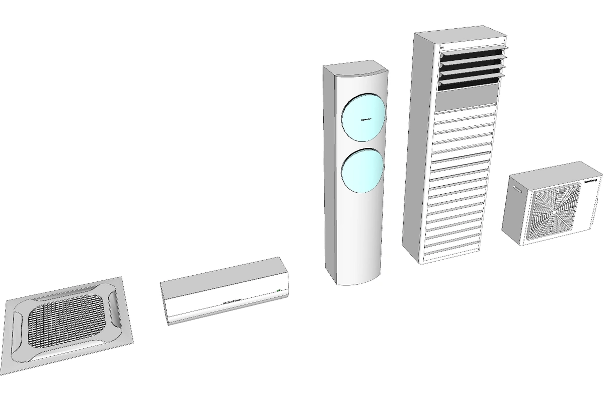 Air Conditioning Type and Outdoor Unit