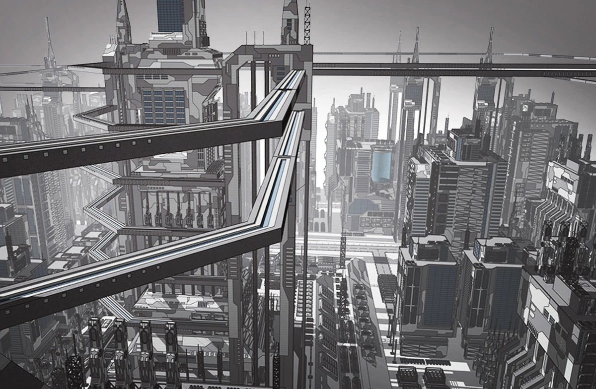 Customizable SF City Background Part 2