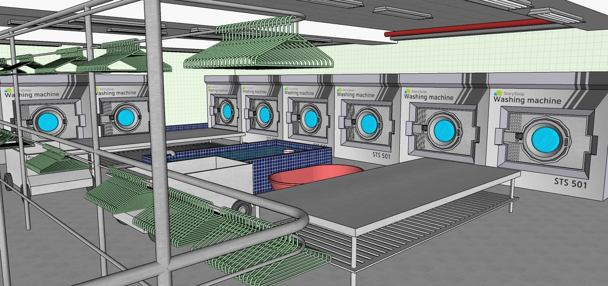 Hospital Laundry Room Layout
