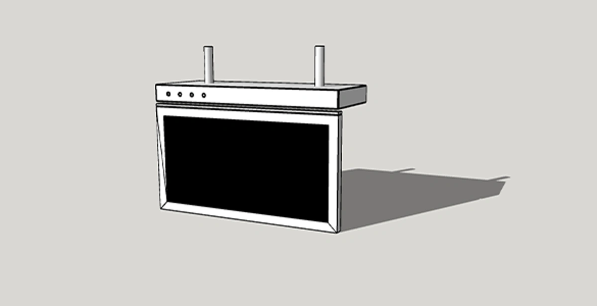 a compact TV