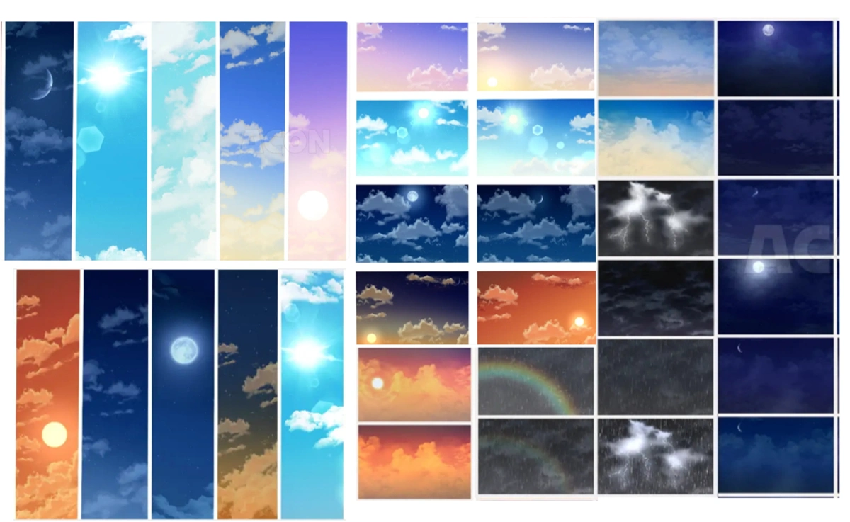 343 pic" Webtoon Sky ver.1,2,3