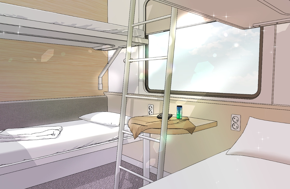 Train sleeping compartment