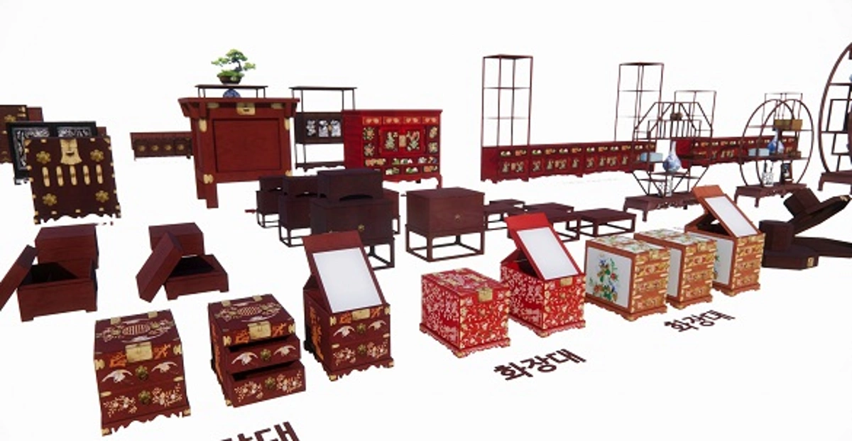 Historical drama props collection 2 - master bedroom furniture