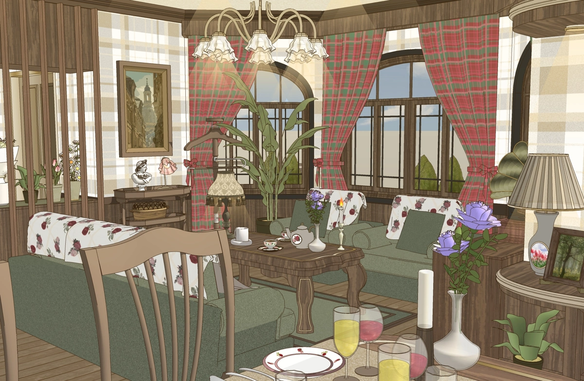 Street full of romance and love _ House & Staircase