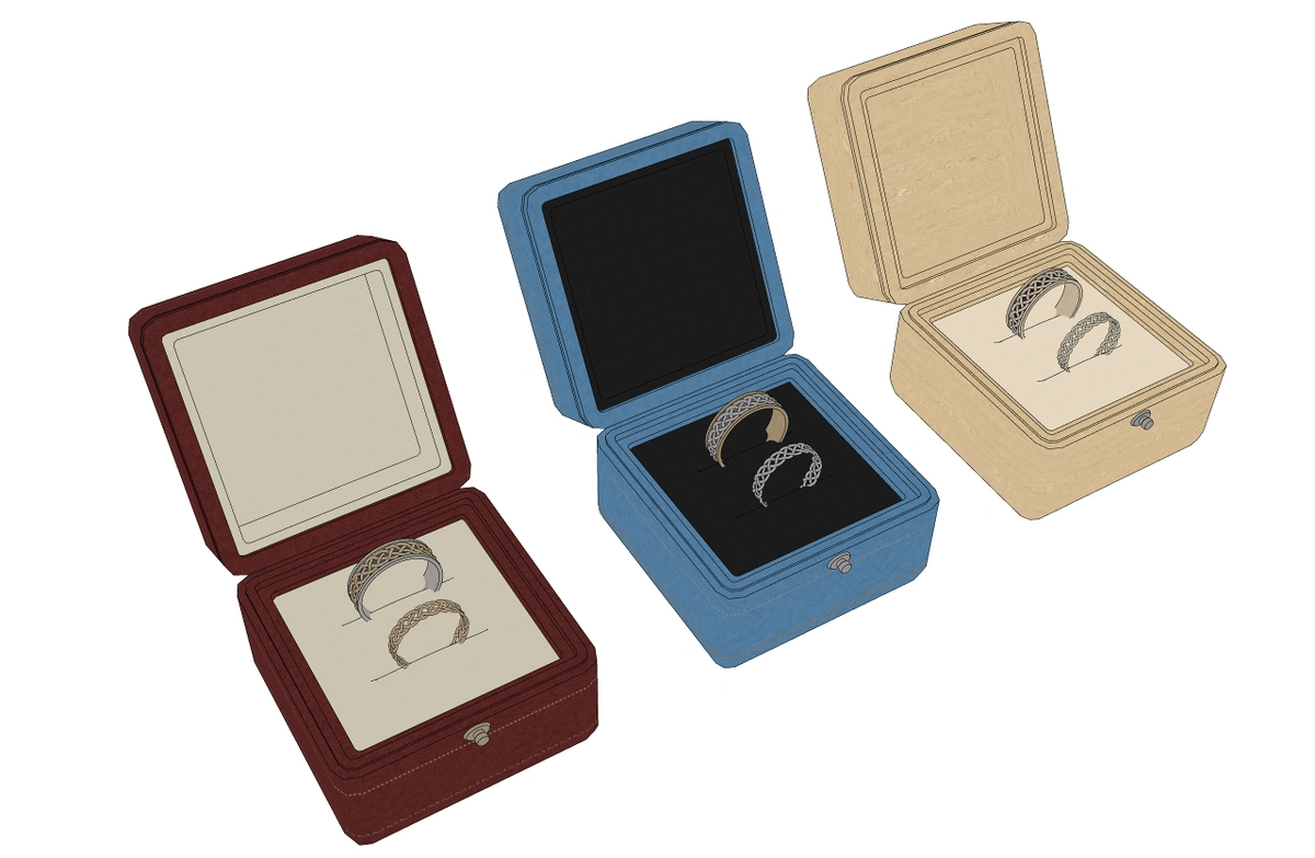 3 colors of the ring