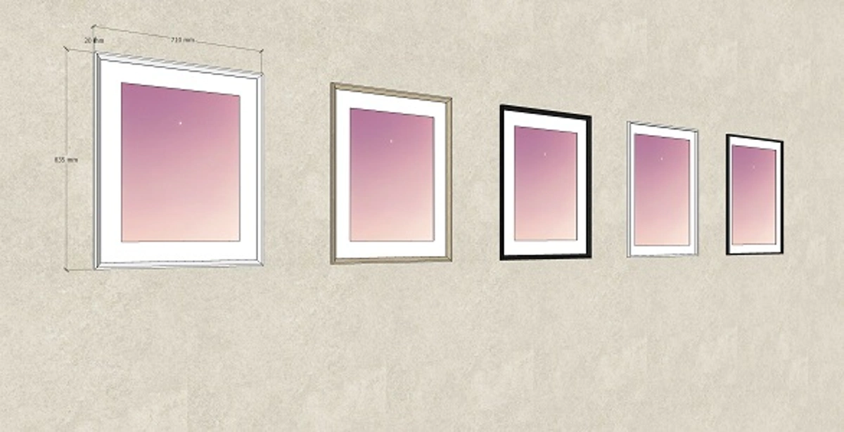 Frame Photo Series 1 - Moon And Cloud (14 Types)