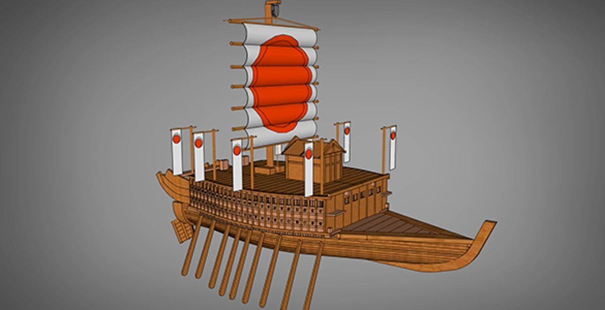 Japanese Battleship Set (Gohayabune+Sekibune+Atakebune)