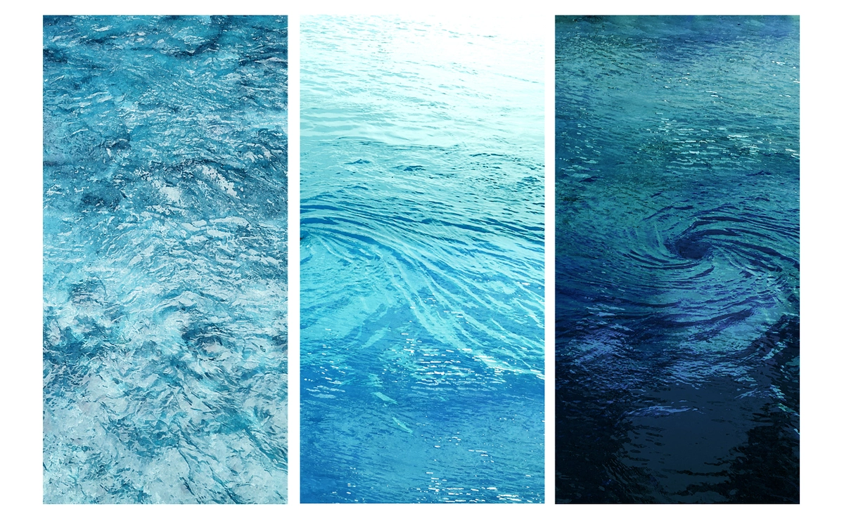 Water, 6 types of waves