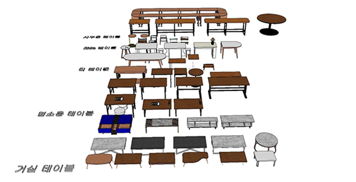 [Props] 50 table sets