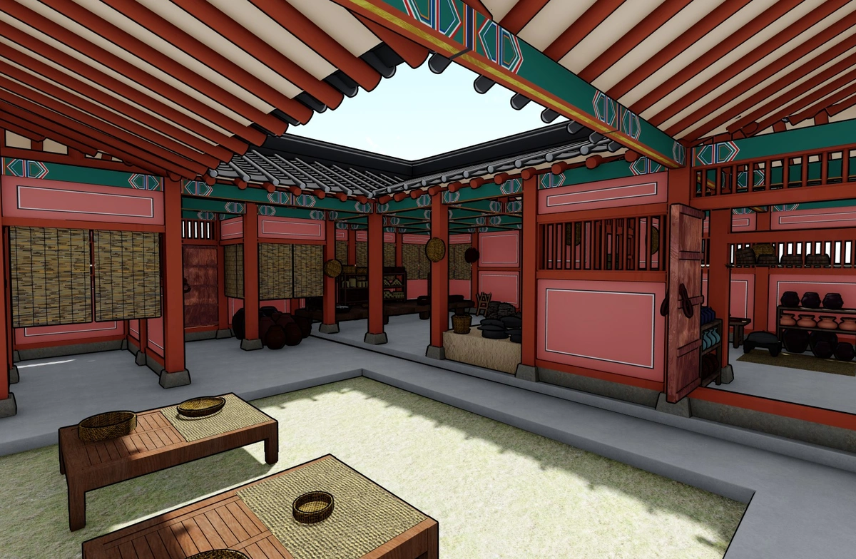Inside Suragan during the Joseon Dynasty