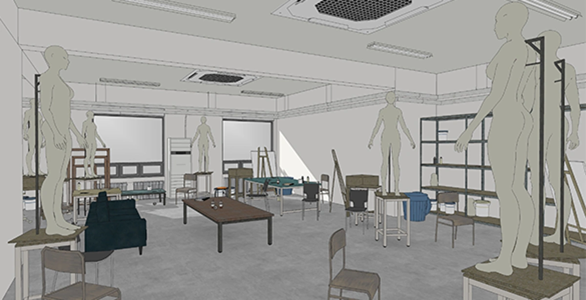 a lab of art laboratory