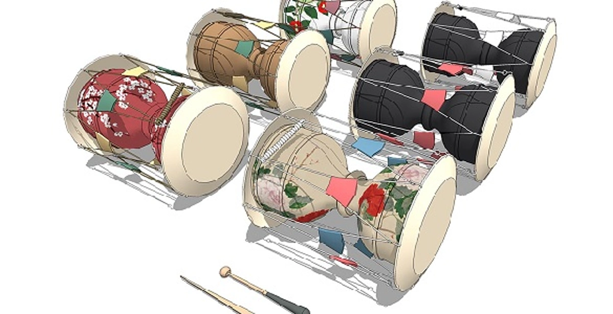 Traditional musical instruments - janggu