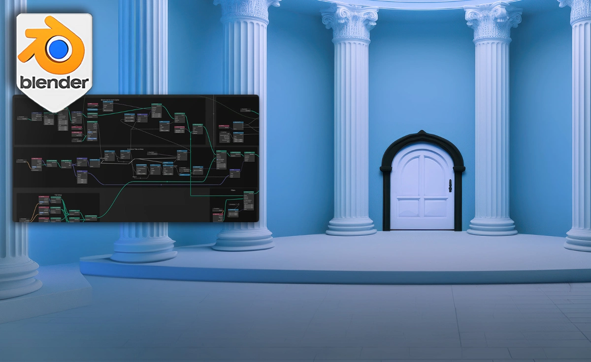 Walls & Columns Geometry Node