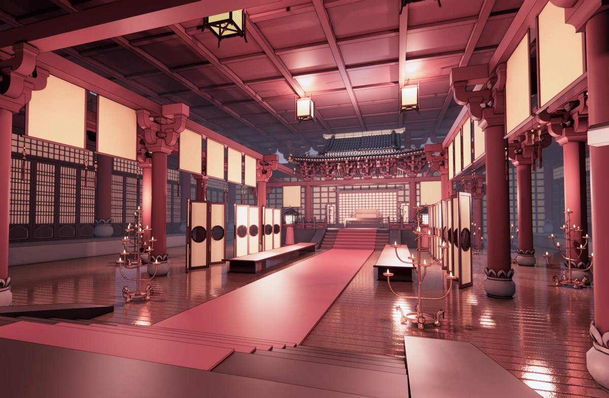 Historical Processing Series—Inside the Ancient Banquet Palace Type I