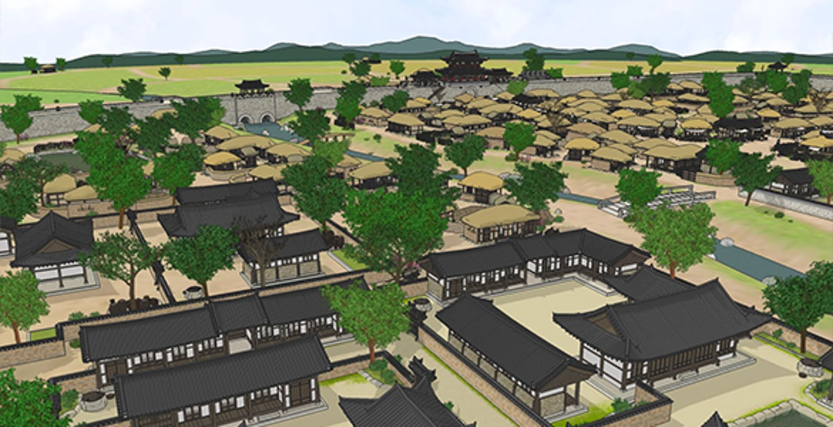 Castle town of the Joseon Dynasty [full set]