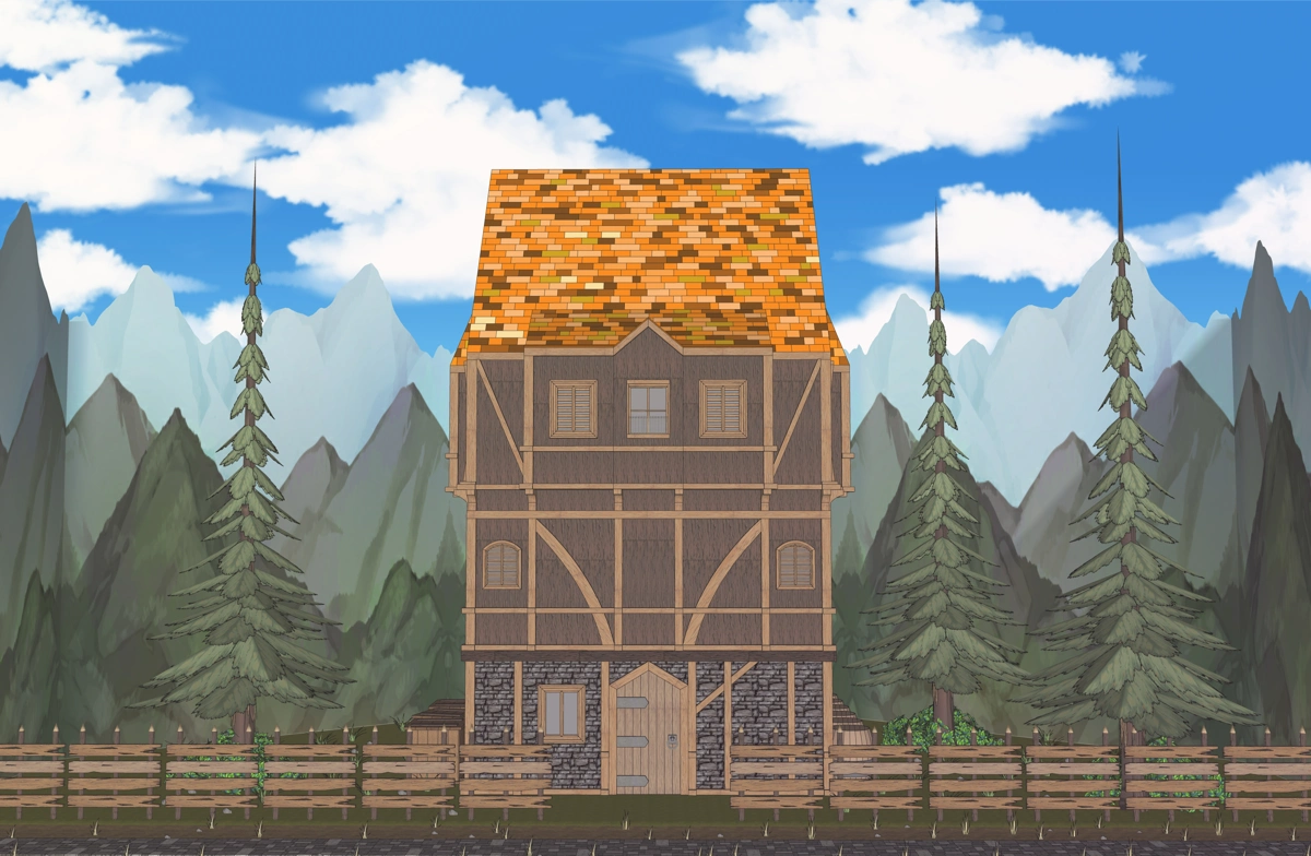 Medieval Village - Ordinary House G-1