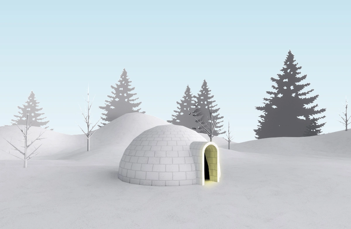 Igloo scene