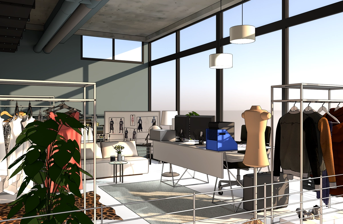 Fashion Designer Office