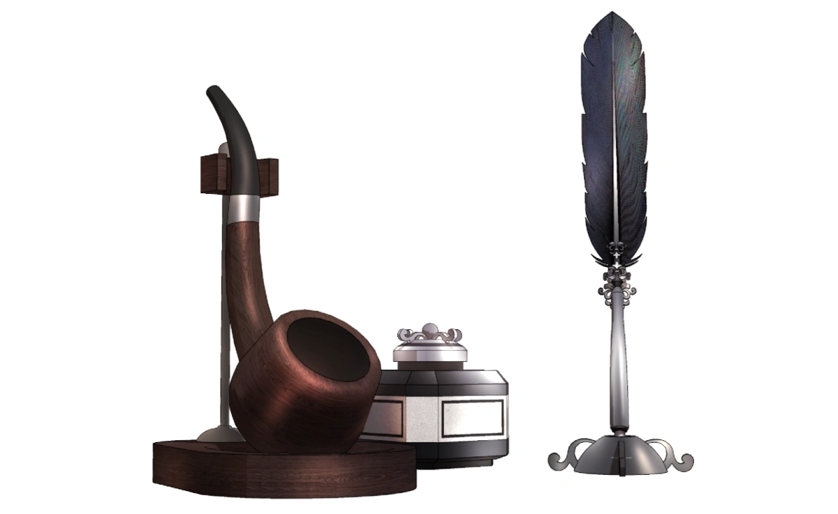 Gitpen and pipe tobacco (2 types)
