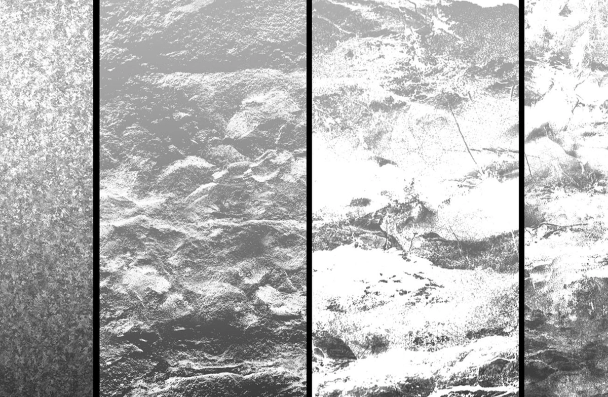 Stone and Rock Texture Brush (4 types)