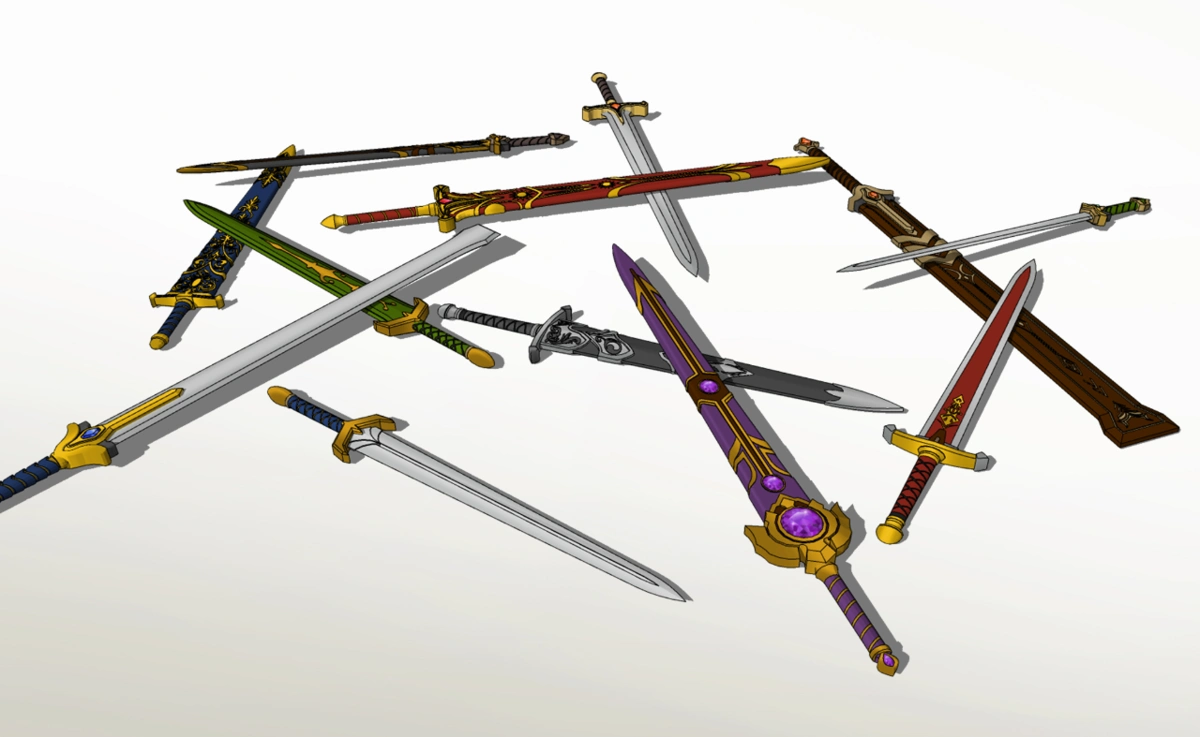[Everything in combat] The Fundamentals of Combat! Fantasy Swords by ...