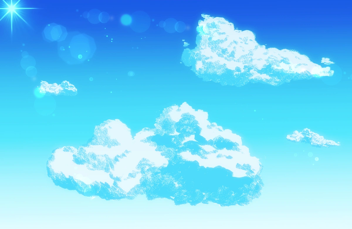 Free Color, Dual Color Cloud Brush