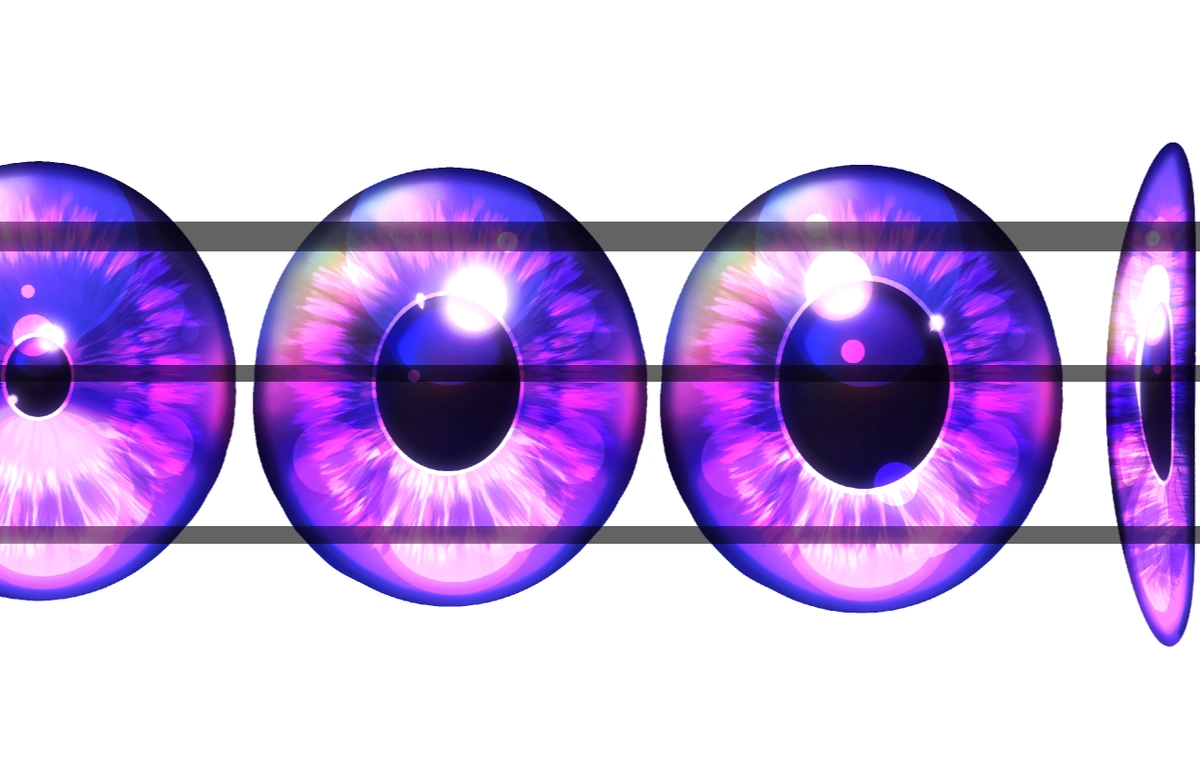 Stunning Violet Eye Brush