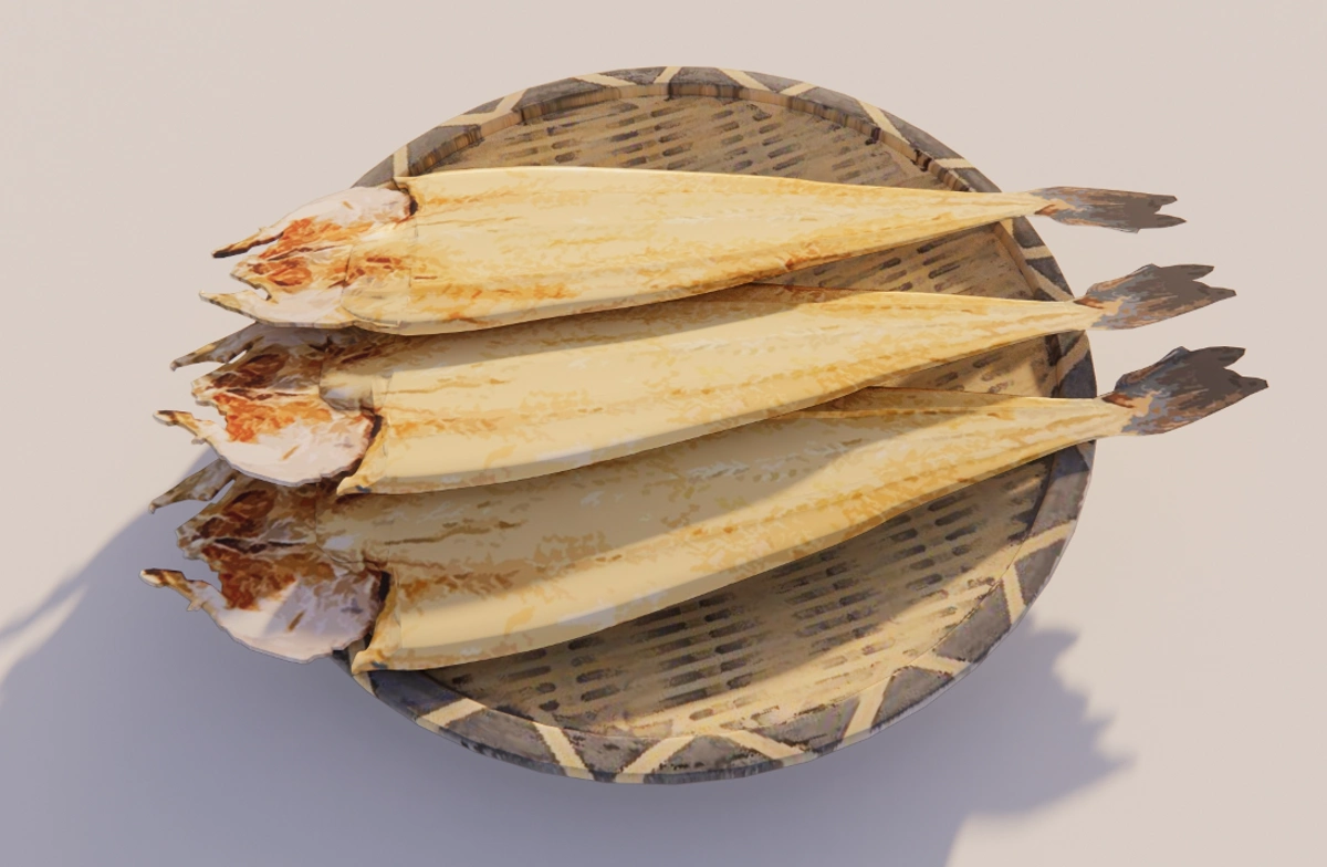 Food Ingredients Series - 037 (Dried Pollock Fillet)