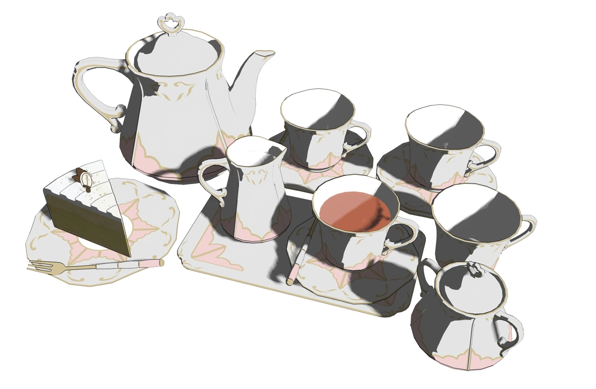 [.blend] Tea set 9