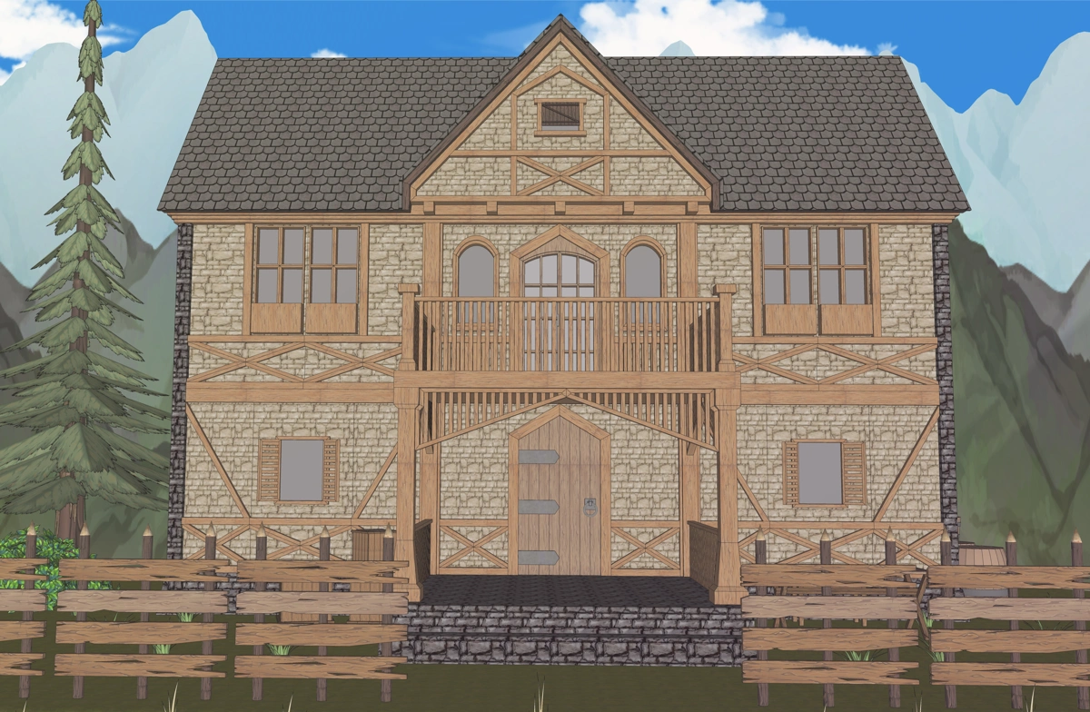 Medieval Village - Ordinary House D