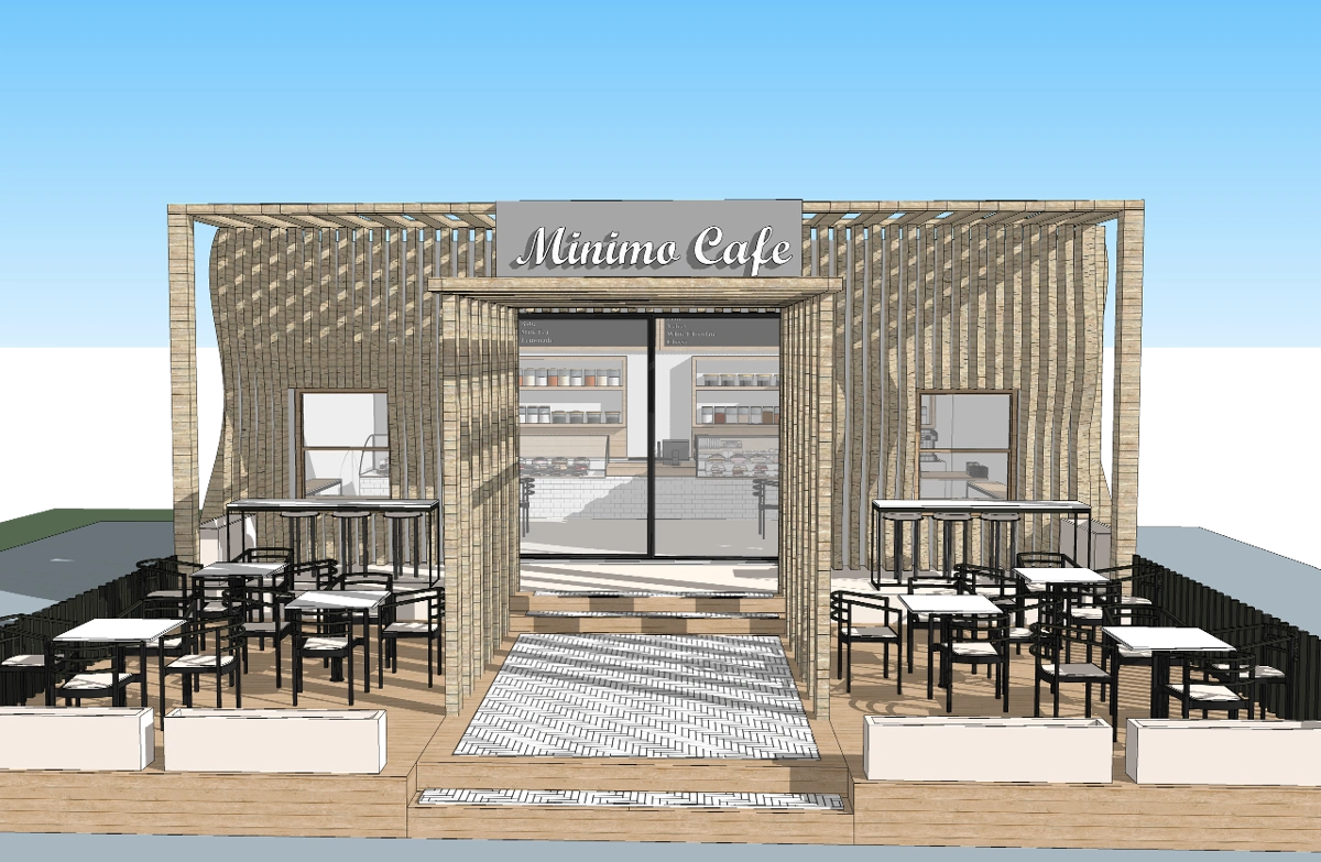 Minimal cafe