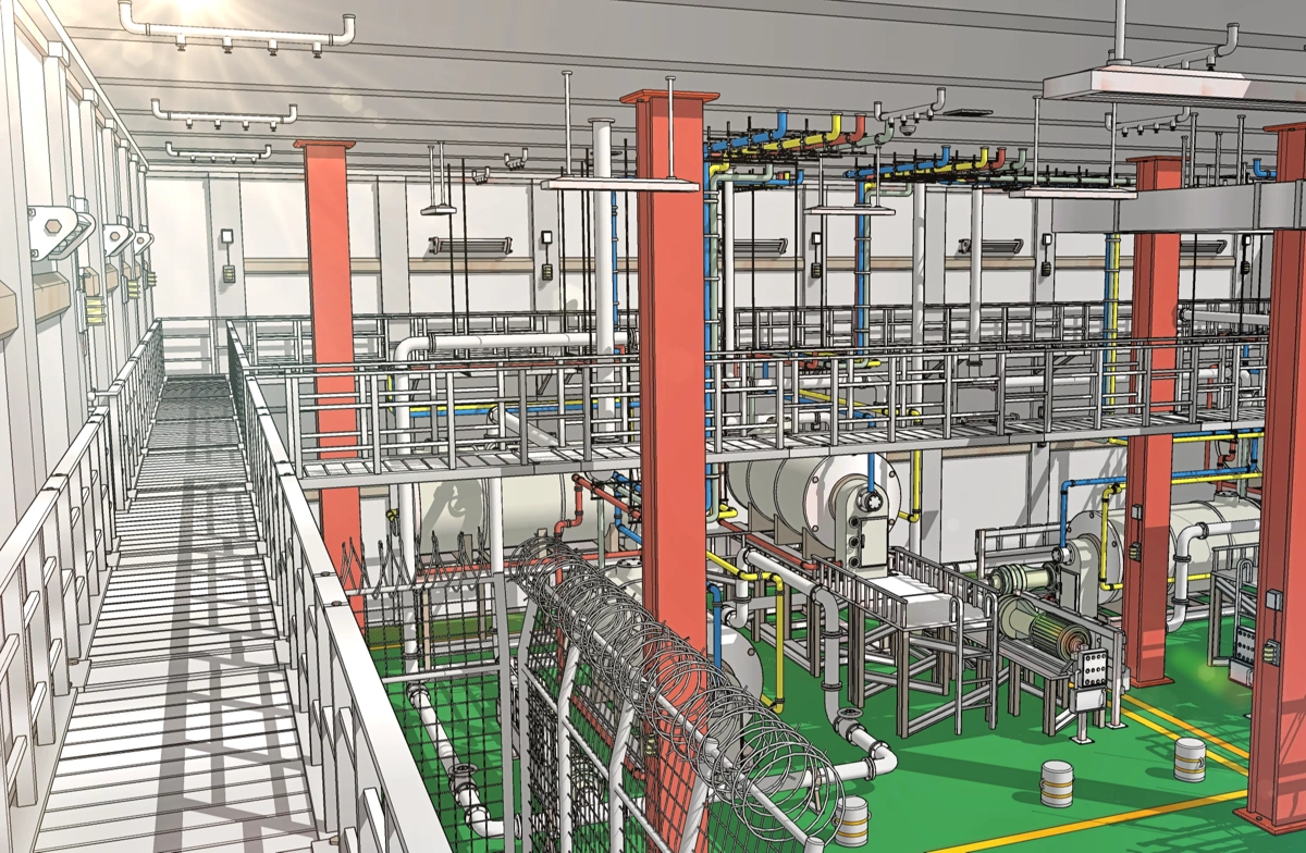 Webtoon Background Action Map